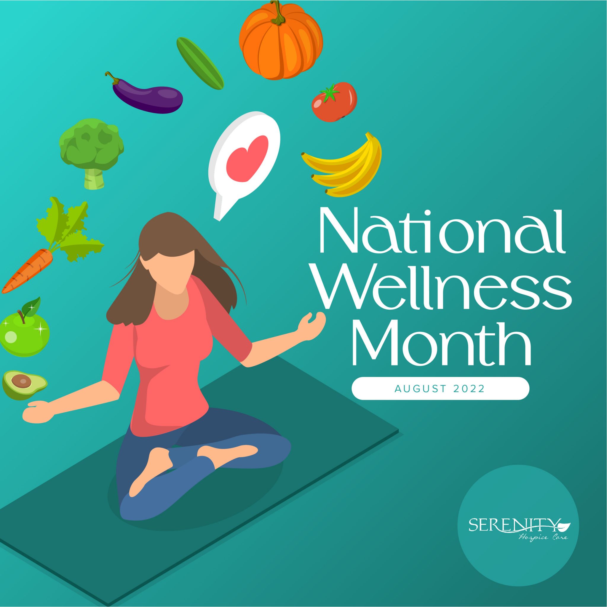 National Wellness Month – Serenity Hospice PA