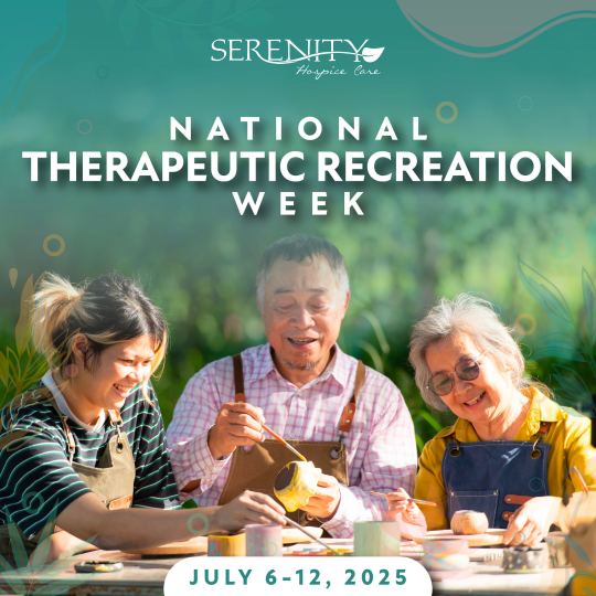 National Therapeutic Recreation Week – Serenity Hospice PA